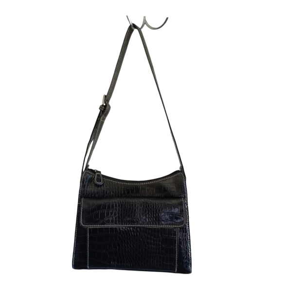 villager | Bags | Villager Croc Organizer Shoulder Purse | Poshmark